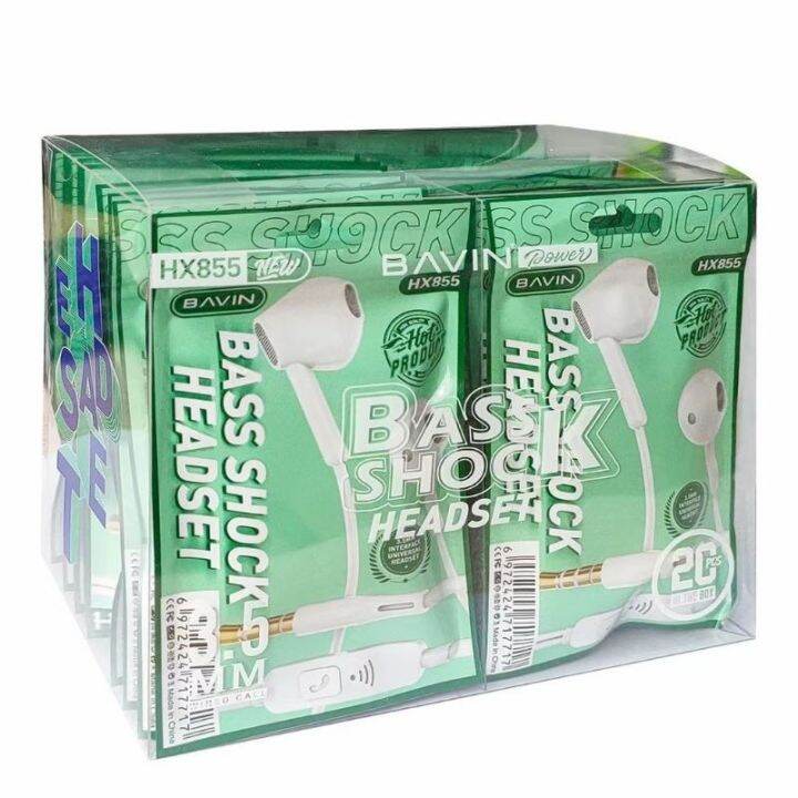Bavin Hx855 Bass Shock Universal Headset | Lazada PH