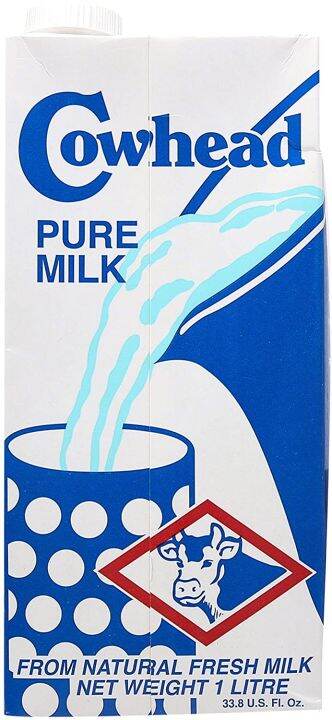 Cowhead Pure Milk 1L x 1 [Fresh Milk - UHT Milk] | Lazada PH