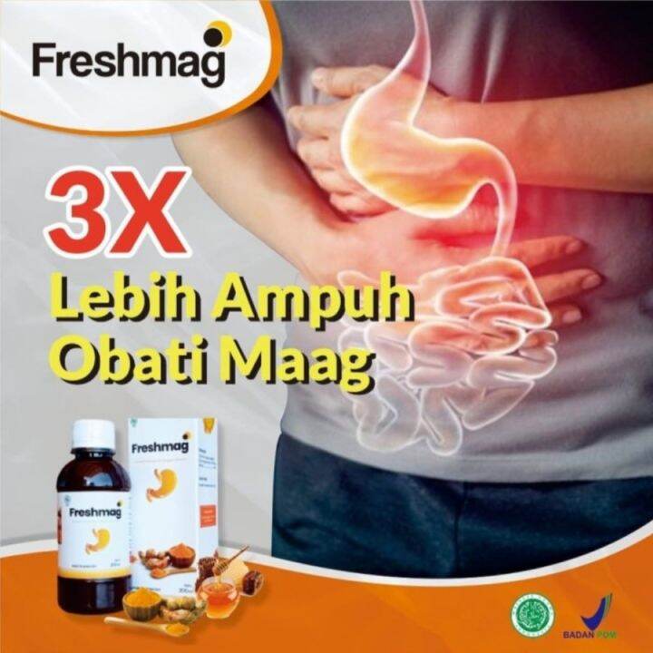 Freshmag obat herbal untuk mag | Lazada Indonesia