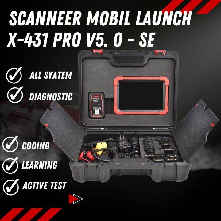 Scanner Mobil Universal LAUNCH X431 PRO V5, Alat Diagnosa Lengkap ...