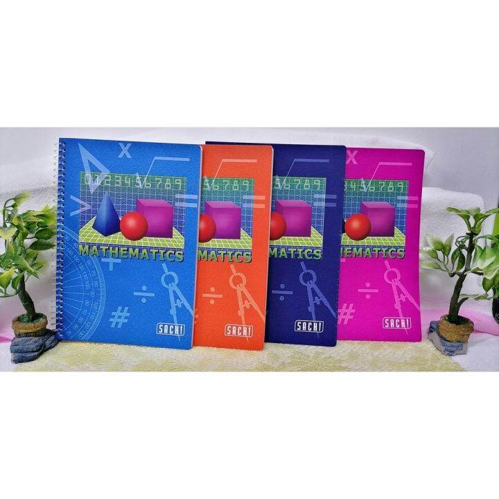 Vanda Mathematics Graphing Notebook Spiral and Yarn 80 Leaves With ...