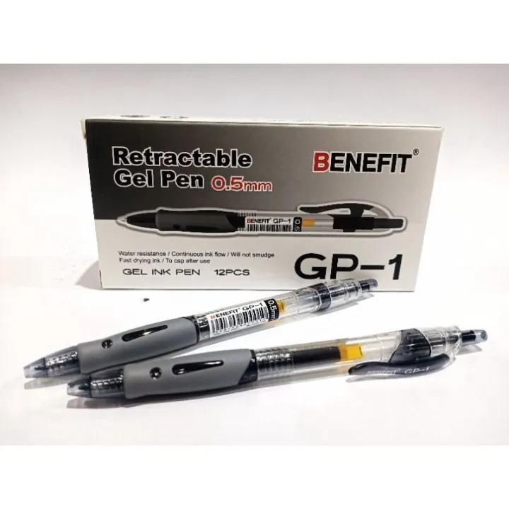 BENEFIT BALLPOINT KLIK GEL GP-1 BLACK | Lazada Indonesia