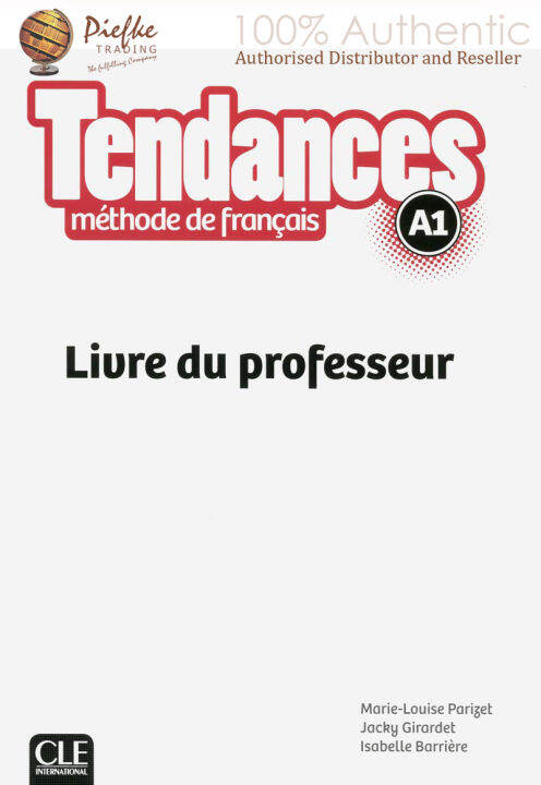 TENDANCES : A1 Teacher's Guide (100% genuine imported) 9782090385274 | TENDANCES A1 GUIDE ...