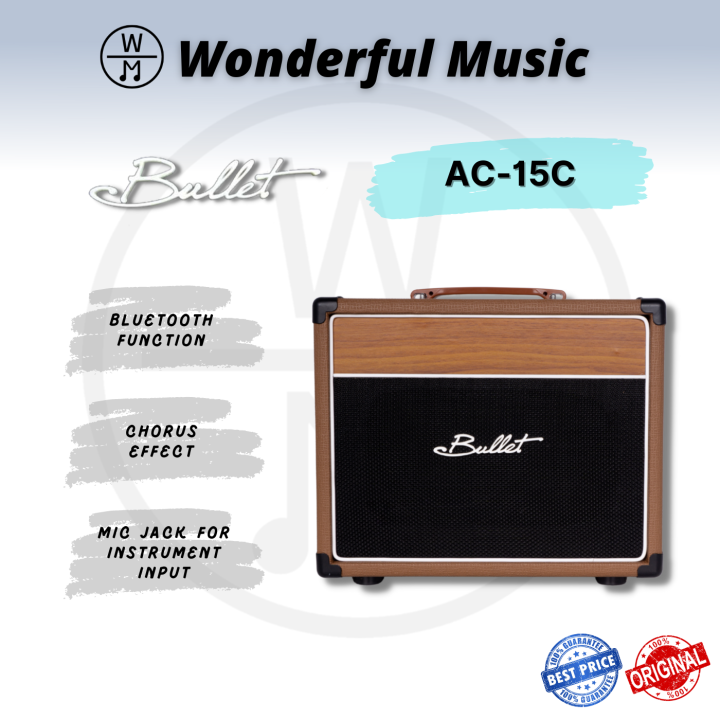 Bullet AC-15c Acoustic Guitar Amplifier | Lazada
