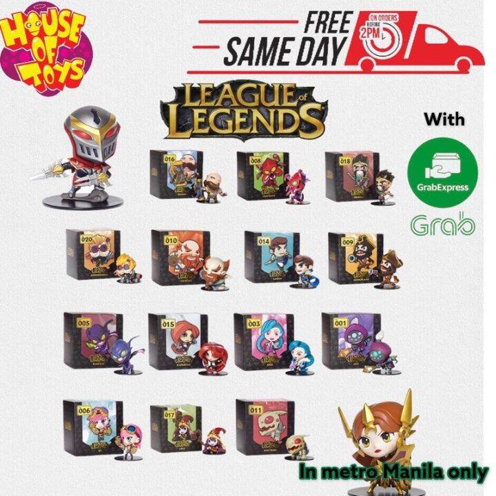 Ready stock League of Legends Chibi Figures figurines Riot Games ...