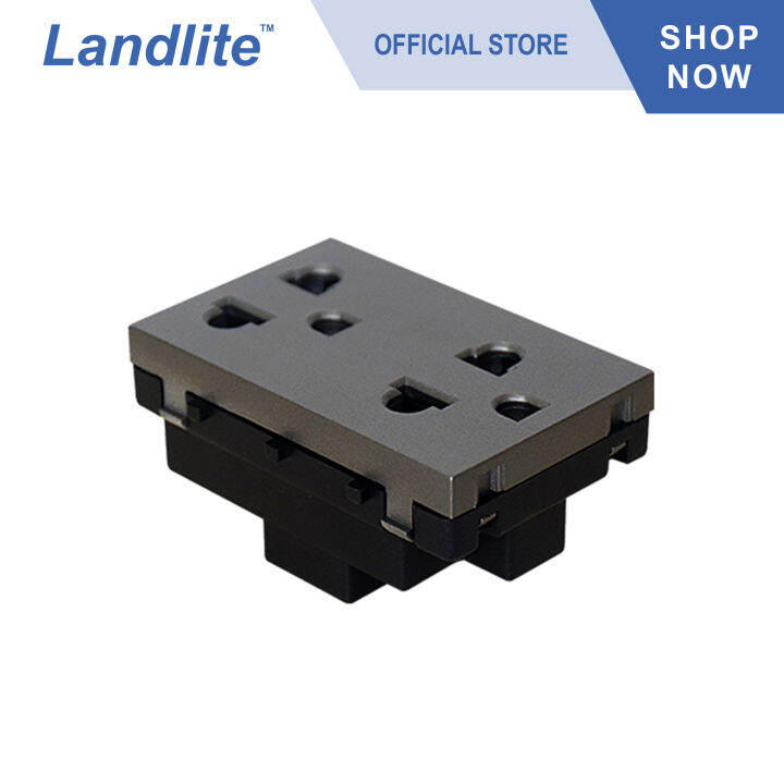 Landlite Wiring Devices LWD-2OU3-3G-GRY | Lazada PH
