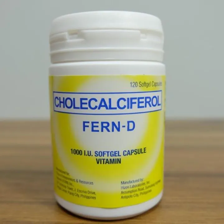 Fern D vitamin D 120 softgels | Lazada PH