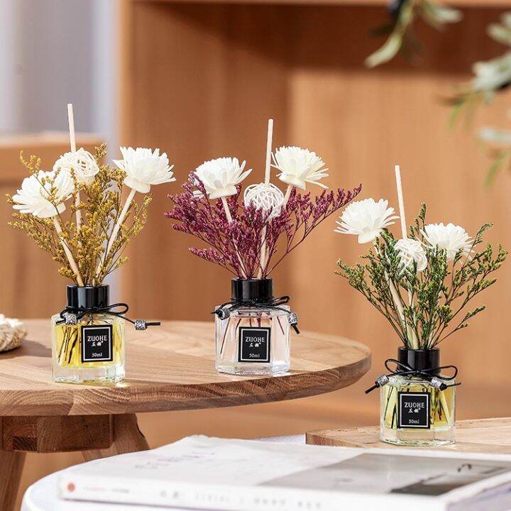 Reed Diffuser Aromatherapy Bunga Difuser Aroma Pengharum Ruangan ...