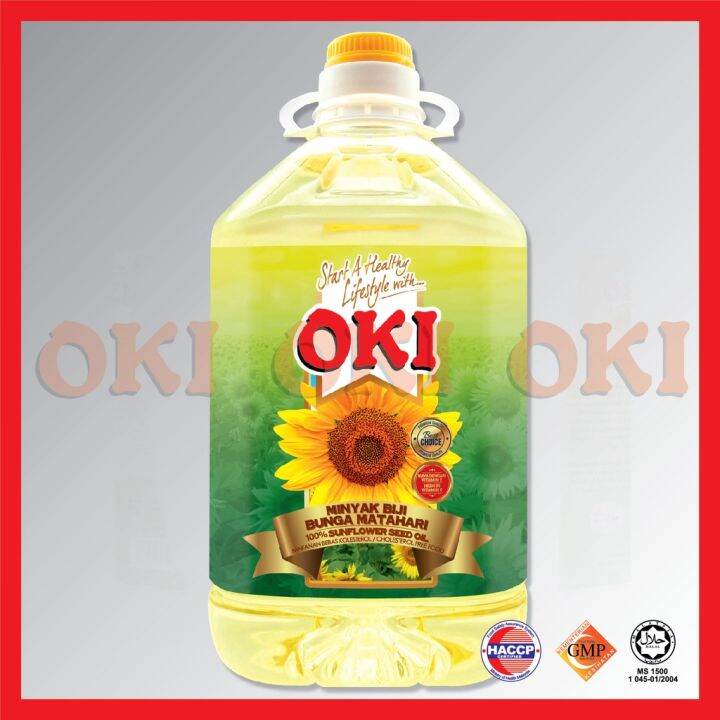OKI Sunflower Oil 3kg | Lazada