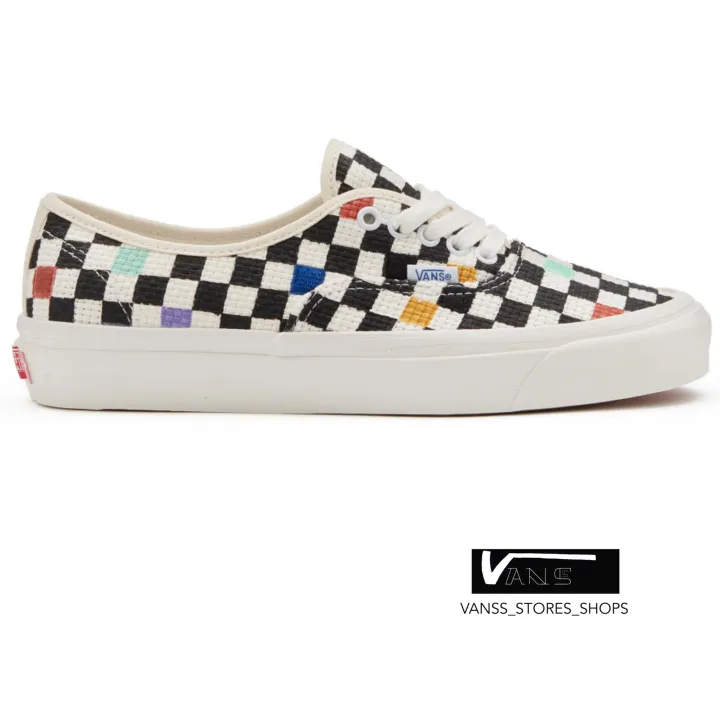 VANS AUTHENTIC 44 DX ANAHEIM FACTORY NEEDLEPOINT CHECKERBOARD (สินค้ามี ...