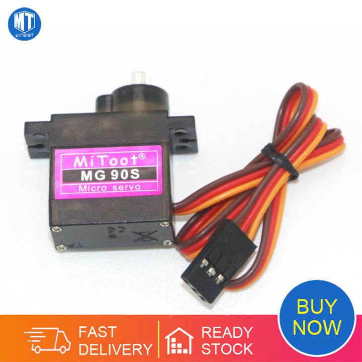 10 Cái/lốc Mitoot MG90S Bánh Răng Kim Loại Kỹ Thuật Số 9G Servo SG90 Cho Máy Bay Trực Thăng Điều ...