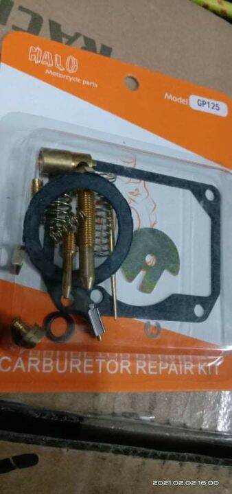 CARBURETOR REPAIR KIT GP125 | Lazada PH