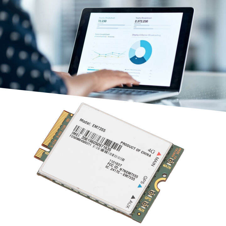 4G LTE Module for Sierra Wireless AirPrime EM7355 Universal Notebook ...