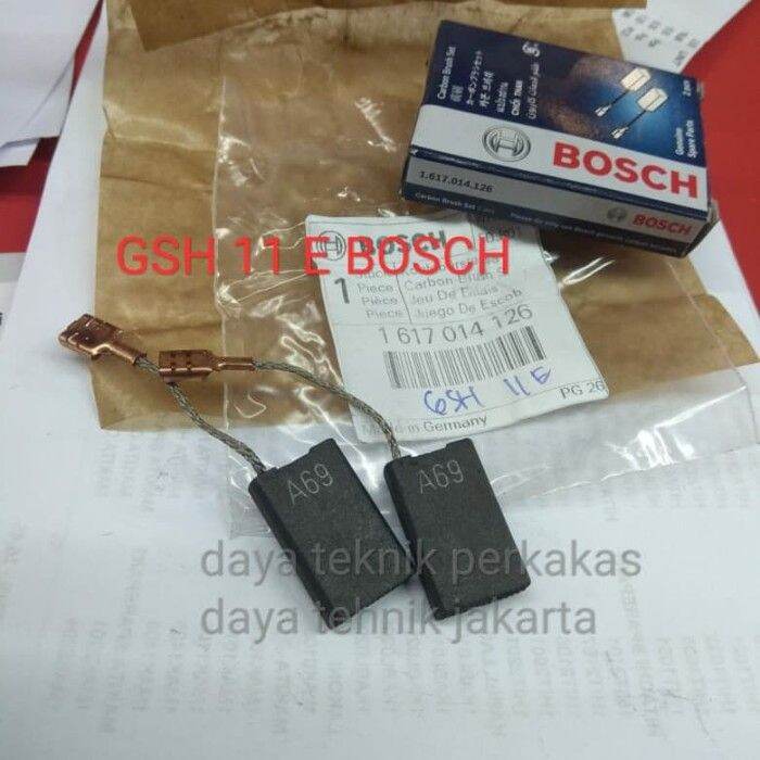 areng gsh 11 e bosch ori - carbon brush gsh 11 e bosch - cb A69 BOSCH ...