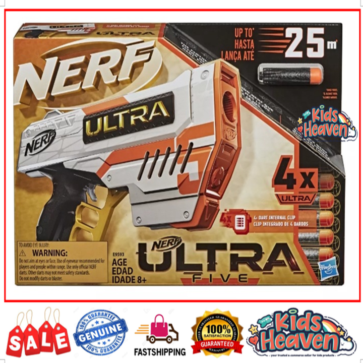 Nerf Ultra Five Blaster (100.0% Orginal) | Lazada