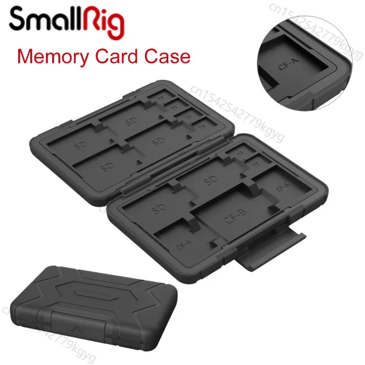 Smallrig Memory Card Case Splash-Proof Shock-Proof For Micro SD Card ...