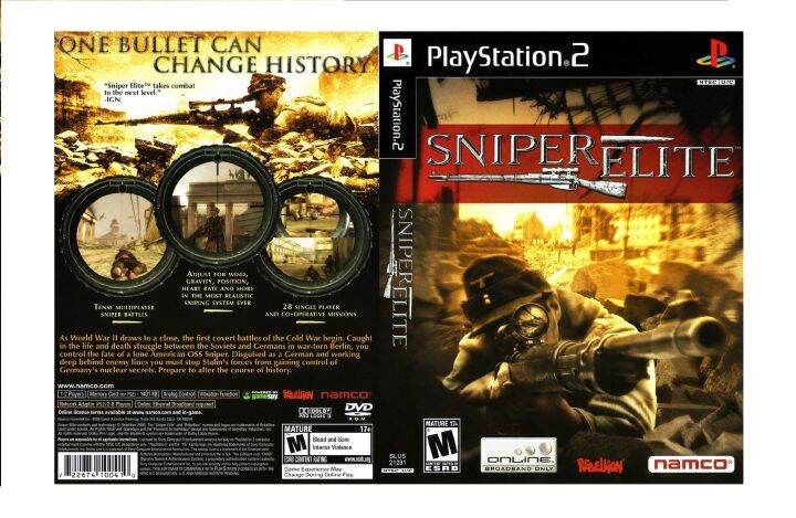 PS2 Sniper Elite (DVD Game) | Lazada