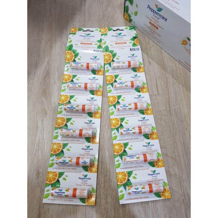 hot sale ☞Orange Peppermint Field Nasal Inhaler Aromatics 2 in 1 ...