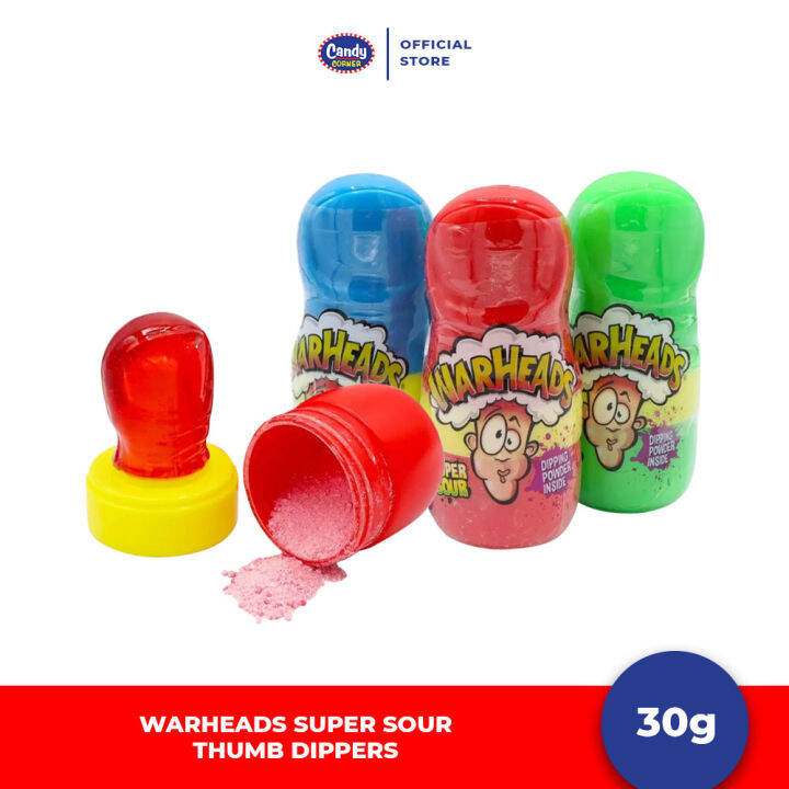 Warheads Thumb Pop Dippers Lollipop 40g | Lazada PH