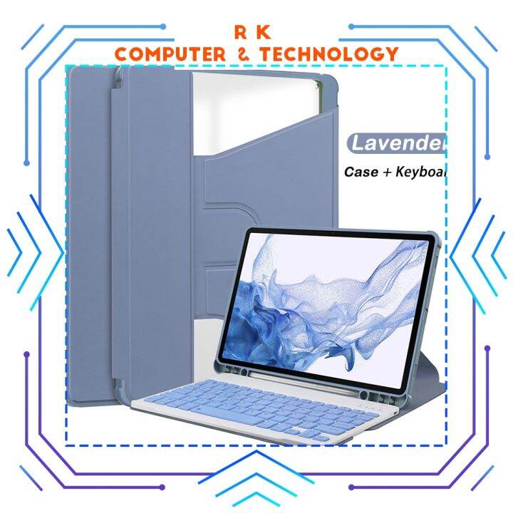 RK Computer & Technology Magnetic Detachable Keyboard Case for Tab S9 ...