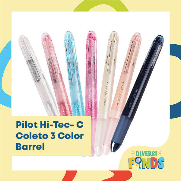 Pilot Hi-Tec- C Coleto 3 Color Barrel | Lazada PH