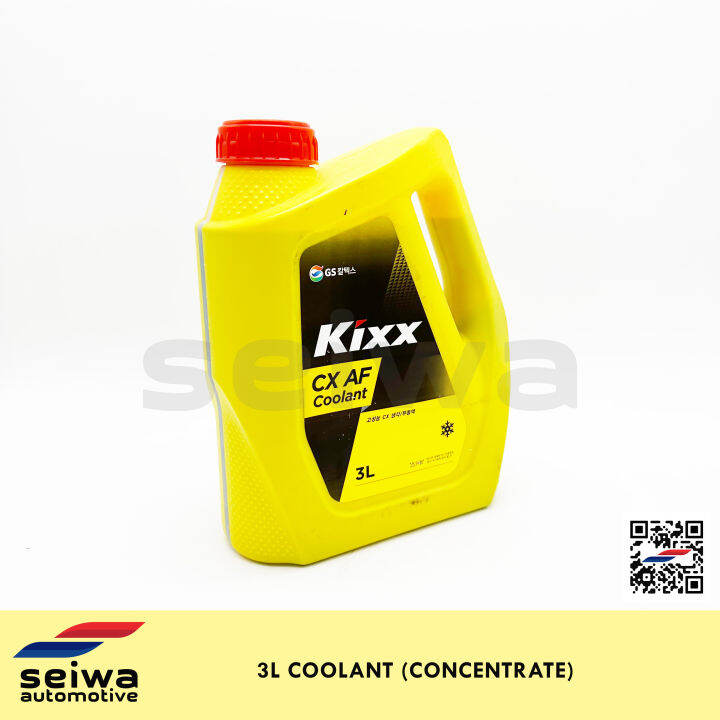 [3 LITERS] Kixx Coolant for Hyundai / Kia - CONCENTRATE (ADD Water ...
