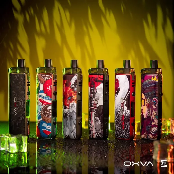 OXVA ORIGIN X 3 IN 1 FULL SET FREE charger, battery and 50ml ejuice ...
