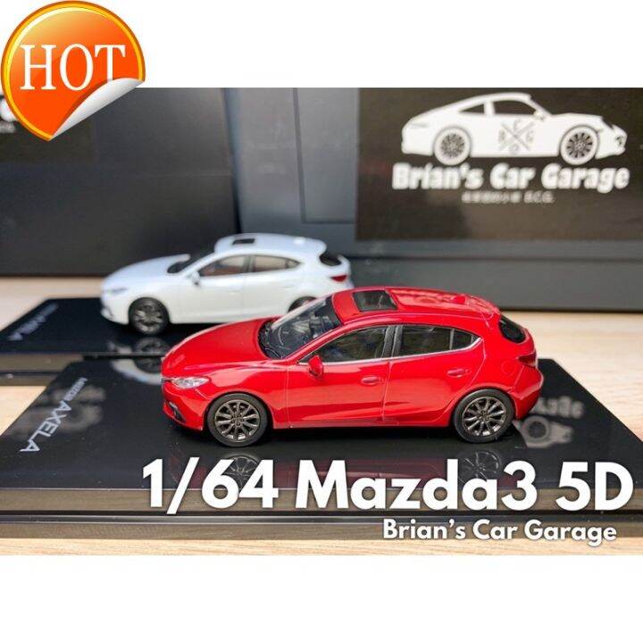 โมเดลรถของเล่น Mazda 1/64 Mazda3ห้าประตู3โมเดลรถอัลลอย | Lazada.co.th