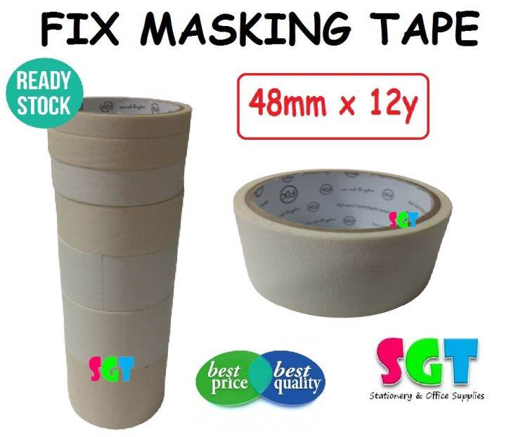 Masking Tape 48mm x 15 yards -1 pc only | Lazada