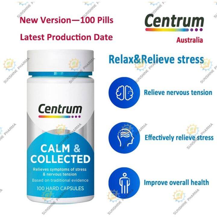 Centrum Calm Collected Capsules Can Relieve Symptoms Of Nerve Pressure ...