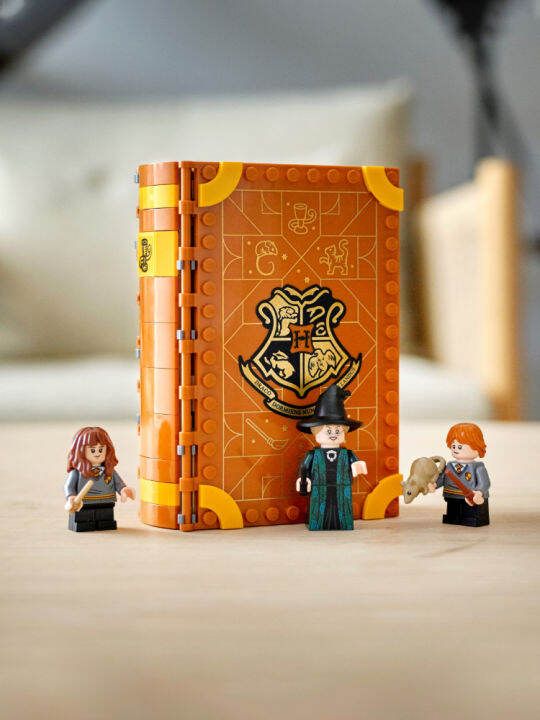 New Harry Potter Magic Book Building Blocks Puzzle Hogwarts Wizarding ...