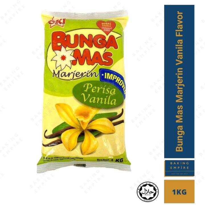 Bunga Mas Marjerin Vanilla Flavor 1KG | Lazada