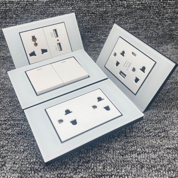 HIPO Wall Switch for Light Advanced Acrylic Panel 250V 16A Household ...