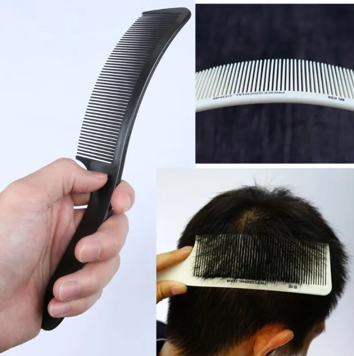 1pc Curved Barber Clipper Comb Flat Top Clipper Combs Professional ...