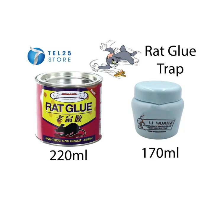 [ 1 UNIT ] Glue Trap Rat Glue Pest Control Chemi-Bond Gum tangkap tikus ...
