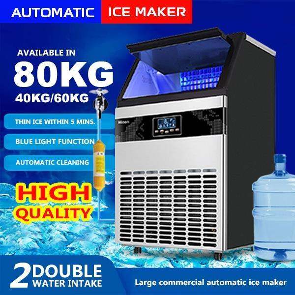 Automatic Ice Maker Machine 60kg-80kg Heavy Duty Commercial and ...