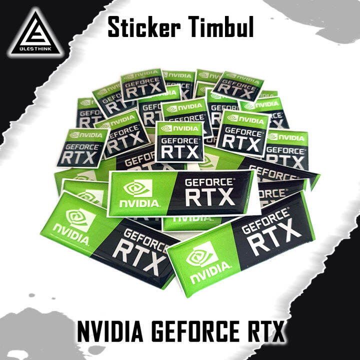 Stiker Timbul Emblem Nvidia GeForce RTX | Lazada Indonesia