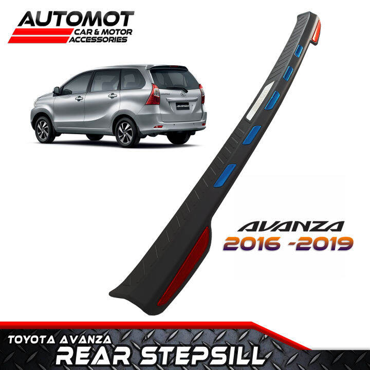 Toyota Avanza Rear Step Sill Model 2016 - 2019 | Lazada PH