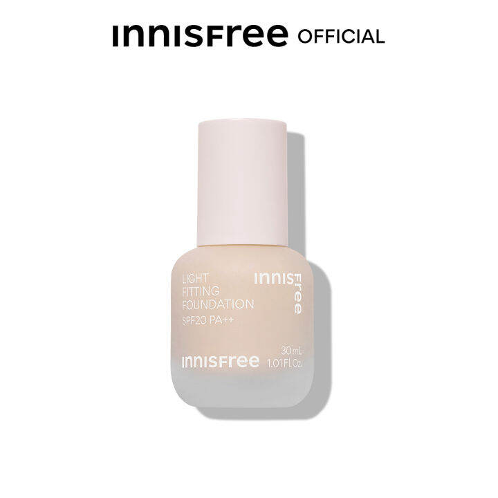 INNISFREE Light Fitting Foundation 30ml SPF20 PA++ | Lazada