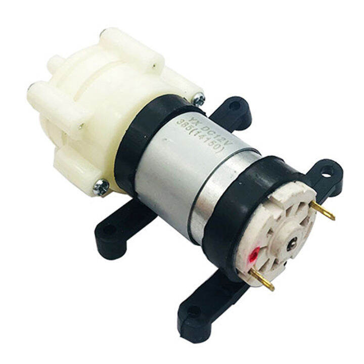 Female Warrior 12V DC R385 pompa akuarium Mini Motor tangki ikan untuk ...