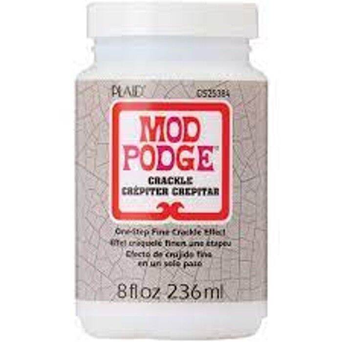 Plaid Mod Podge Black Crackle 8 fl oz | Lazada PH