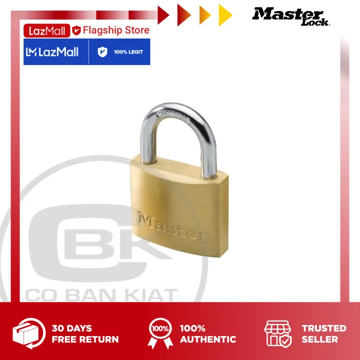 Master Lock 50mm Padlock (Solid Brass) MS-P-1903D | Lazada PH