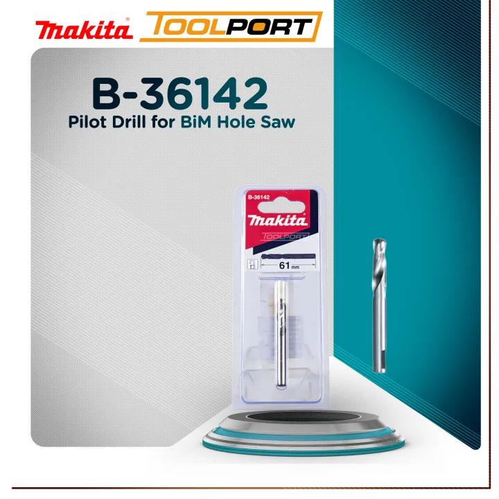 Makita B-36142 Pilot Drill for BiM Hole Saw ( 60mm ) [ TOOLPORT ...