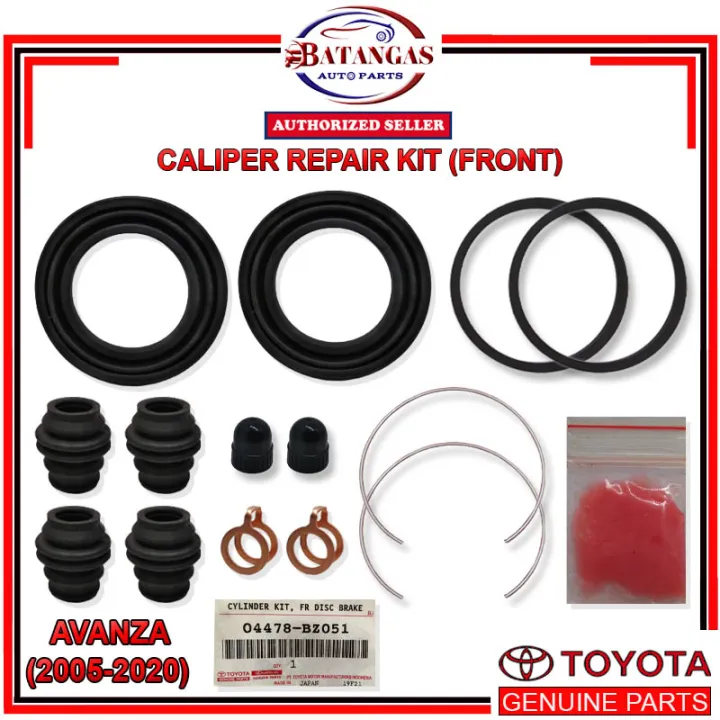 ORIGINAL CALIPER REPAIR KIT (front) FOR TOYOTA AVANZA (2005-2021) 04478 ...