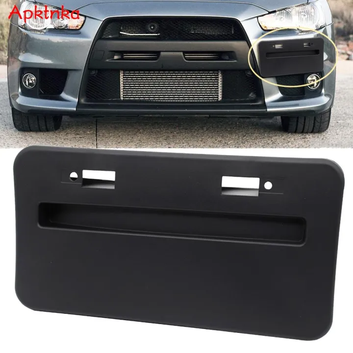 License Plate Relocator For Mitsubishi Lancer GTS EVO X 2008-2018 Front ...