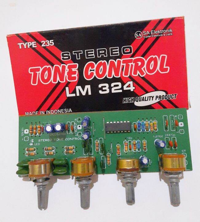 Kit Tone control stereo IC324 LM 235 | Lazada Indonesia