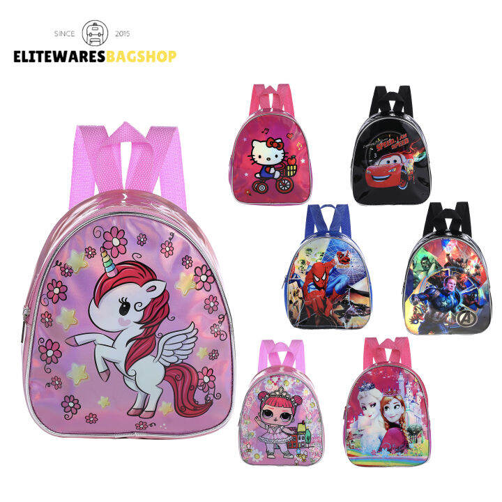 Boy and Girl Kids Bag Cartoon Character Bag Preschool Nursery Primary ...