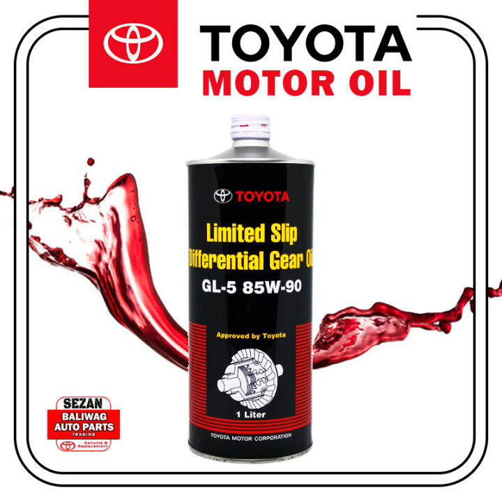 TOYOTA LIMITED SLIP DIFFERENTIAL GEAR OIL GL-5 85W-90 1 LITER 08885 ...