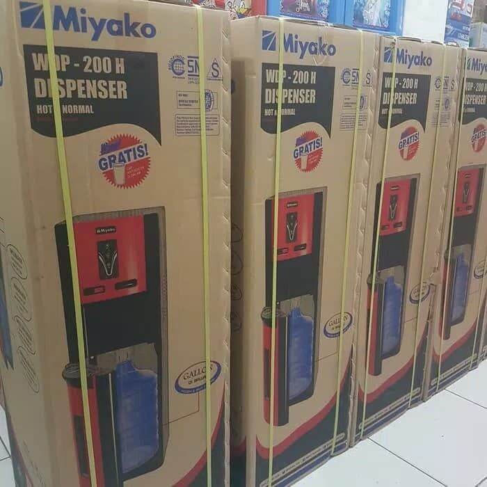 Miyako Water Dispenser Hot & Normal WDP 200H Galon Bawah | Lazada Indonesia