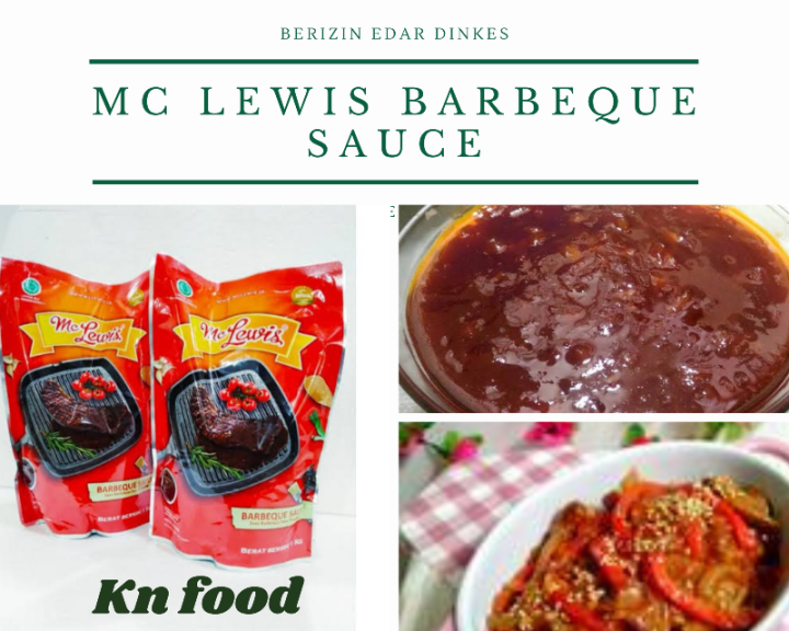 Saus BBQ 1KG - Saus BBQ Mc Lewis Saus Barbeque - 1 Kg | Lazada Indonesia